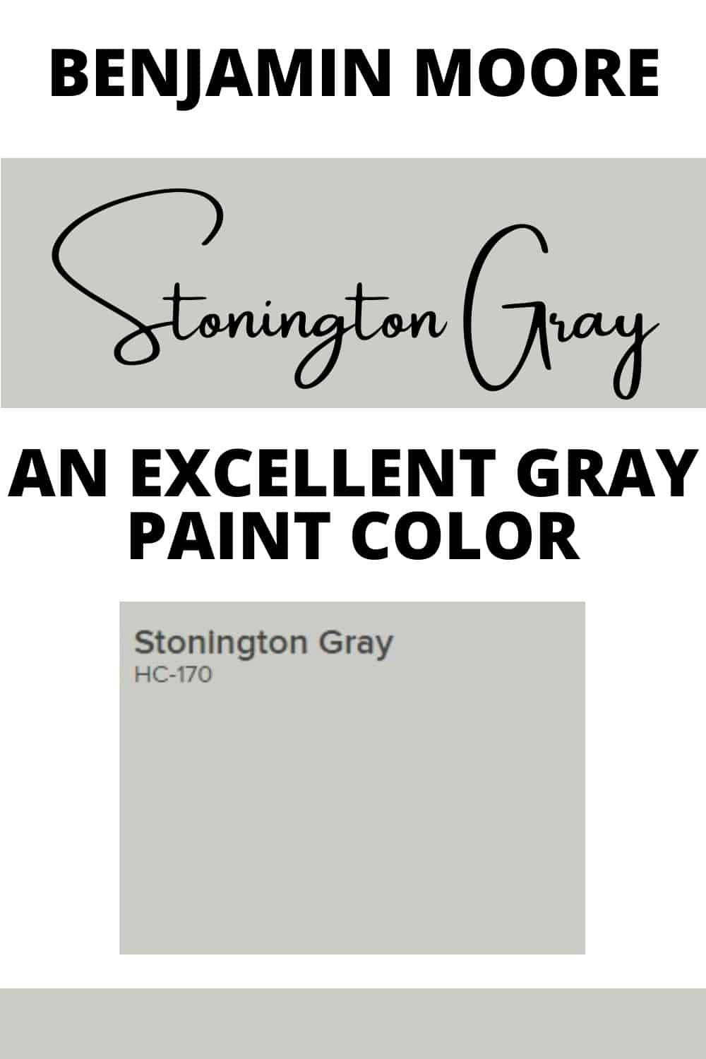 Stonington Gray A Benjamin Moore Favorite - West Magnolia Charm