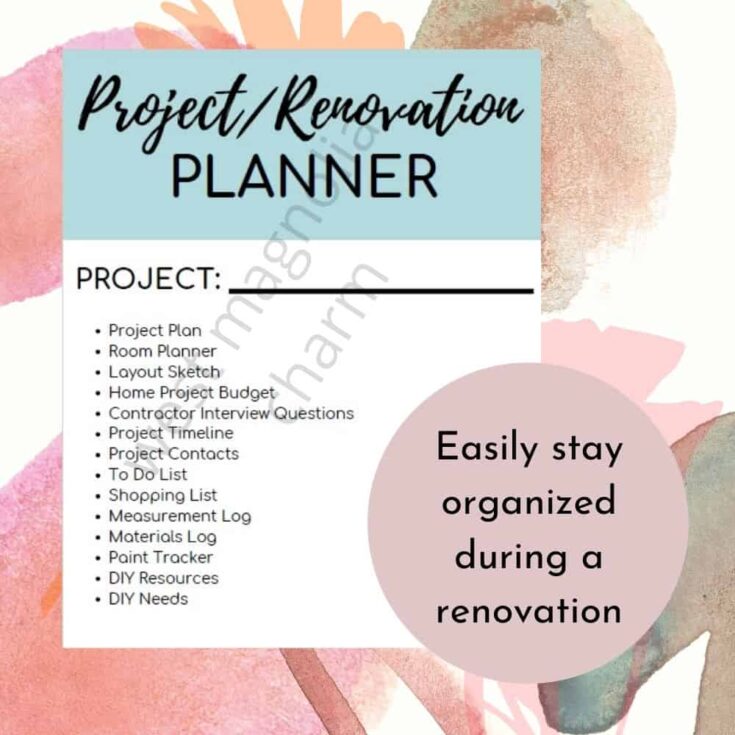 Project Renovation Planner - West Magnolia Charm