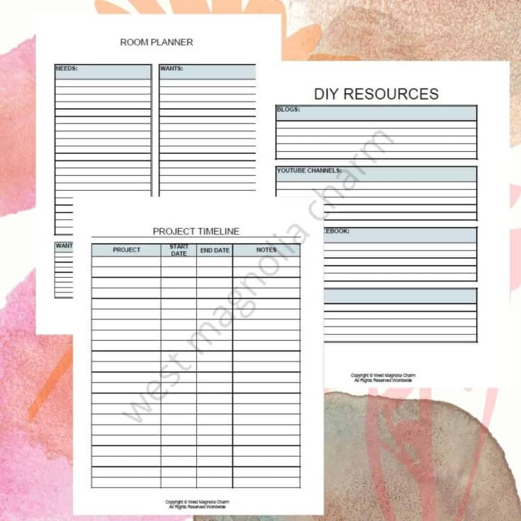 Project Renovation Planner - West Magnolia Charm