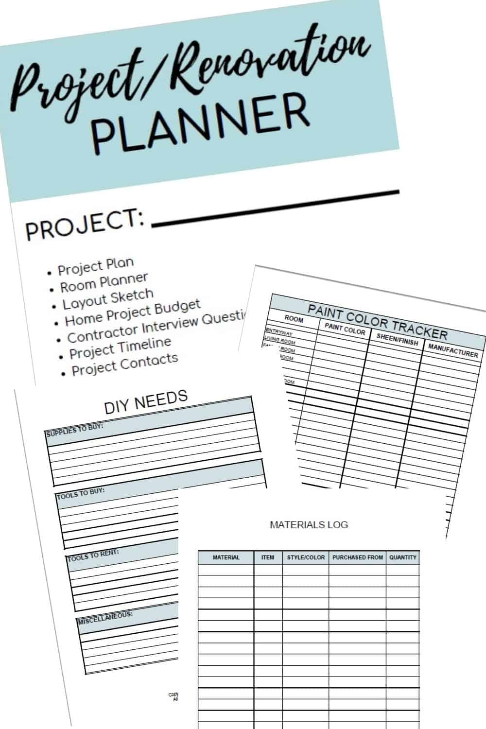 Project Renovation Planner - West Magnolia Charm
