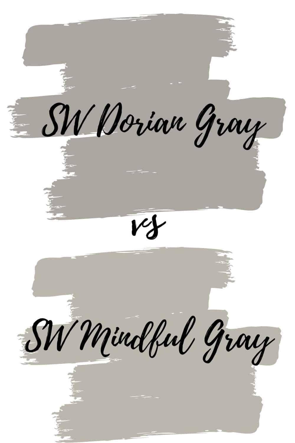 Sherwin Williams Dorian Gray SW 7017 Color Review - West Magnolia Charm
