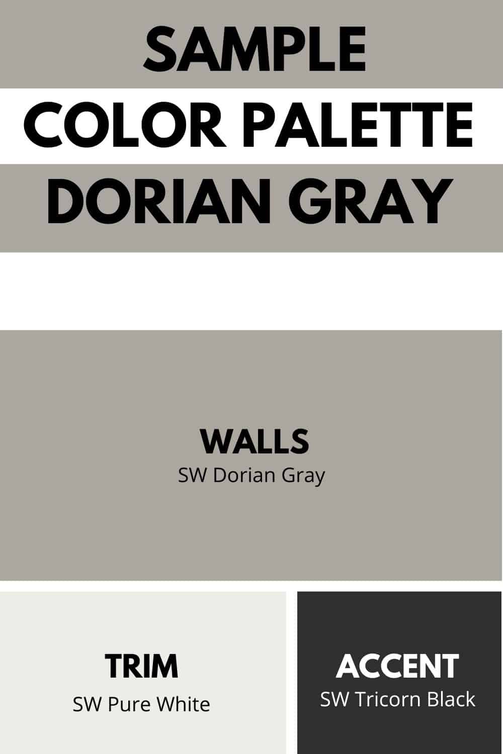 Sherwin Williams Dorian Gray SW 7017 Color Review - West Magnolia Charm