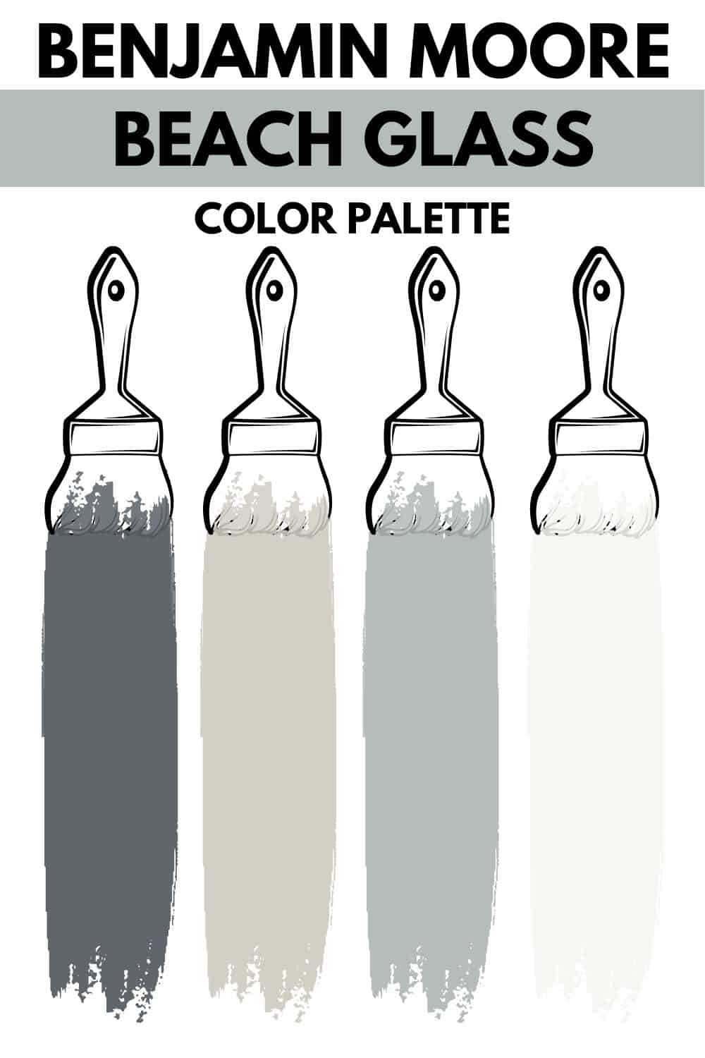 Benjamin Moore Beach Glass - Paint Color Review - West Magnolia Charm