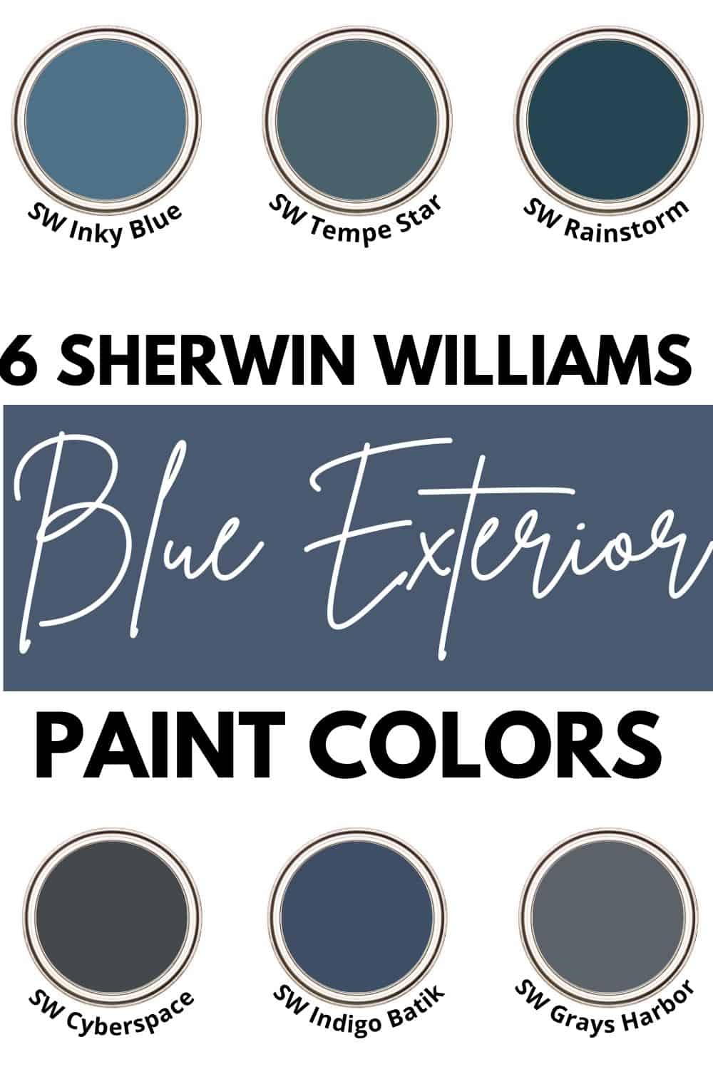 Exterior Paint Color Chart Blue Exterior Paint Color Chart Blue