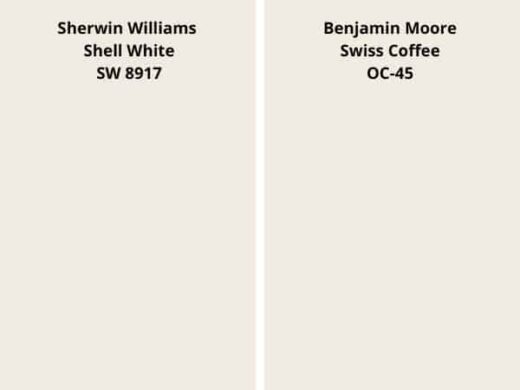 Benjamin Moore Swiss Coffee - A Cozy, Creamy Neutral You Need in Your ...