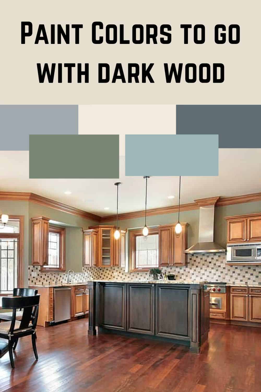 Paint Colors that go with Dark Wood - westmagnoliacharm.com