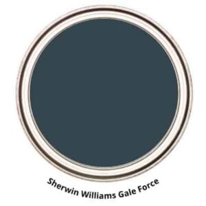 Sherwin Williams Gale Force SW 7605 - a Moody Blue - West Magnolia Charm