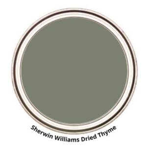 Sherwin Williams Dried Thyme Paint Color Review - West Magnolia Charm