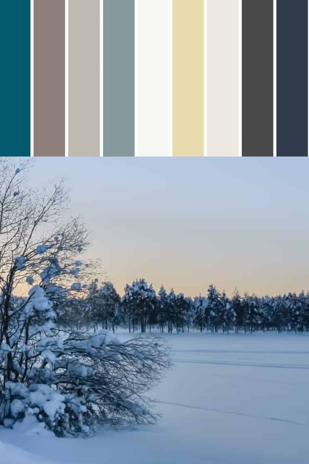 Winter Paint Colors - Winter Color Palette - West Magnolia Charm