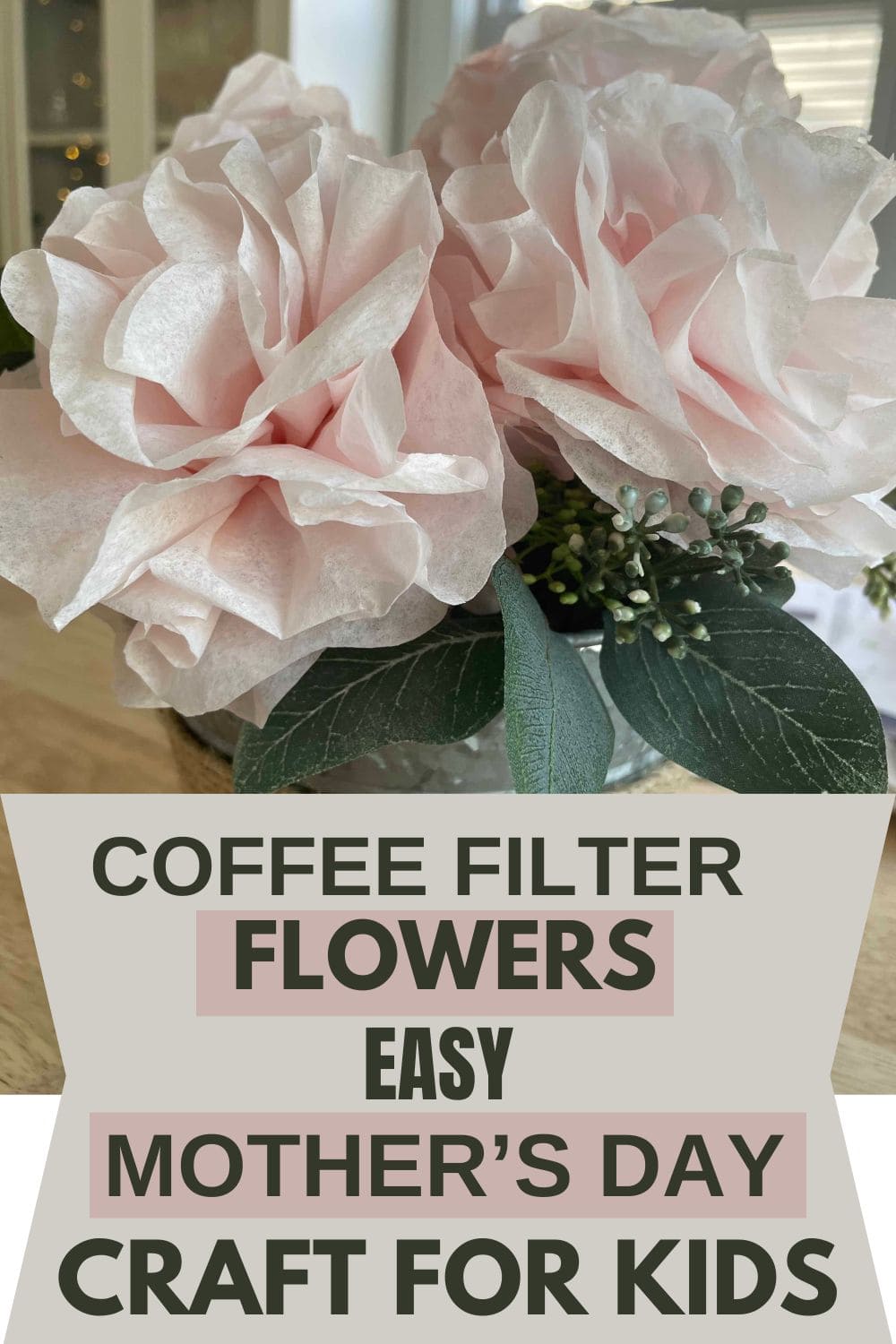 Coffee Filter Flowers - Step by Step Tutorial - West Magnolia Charm