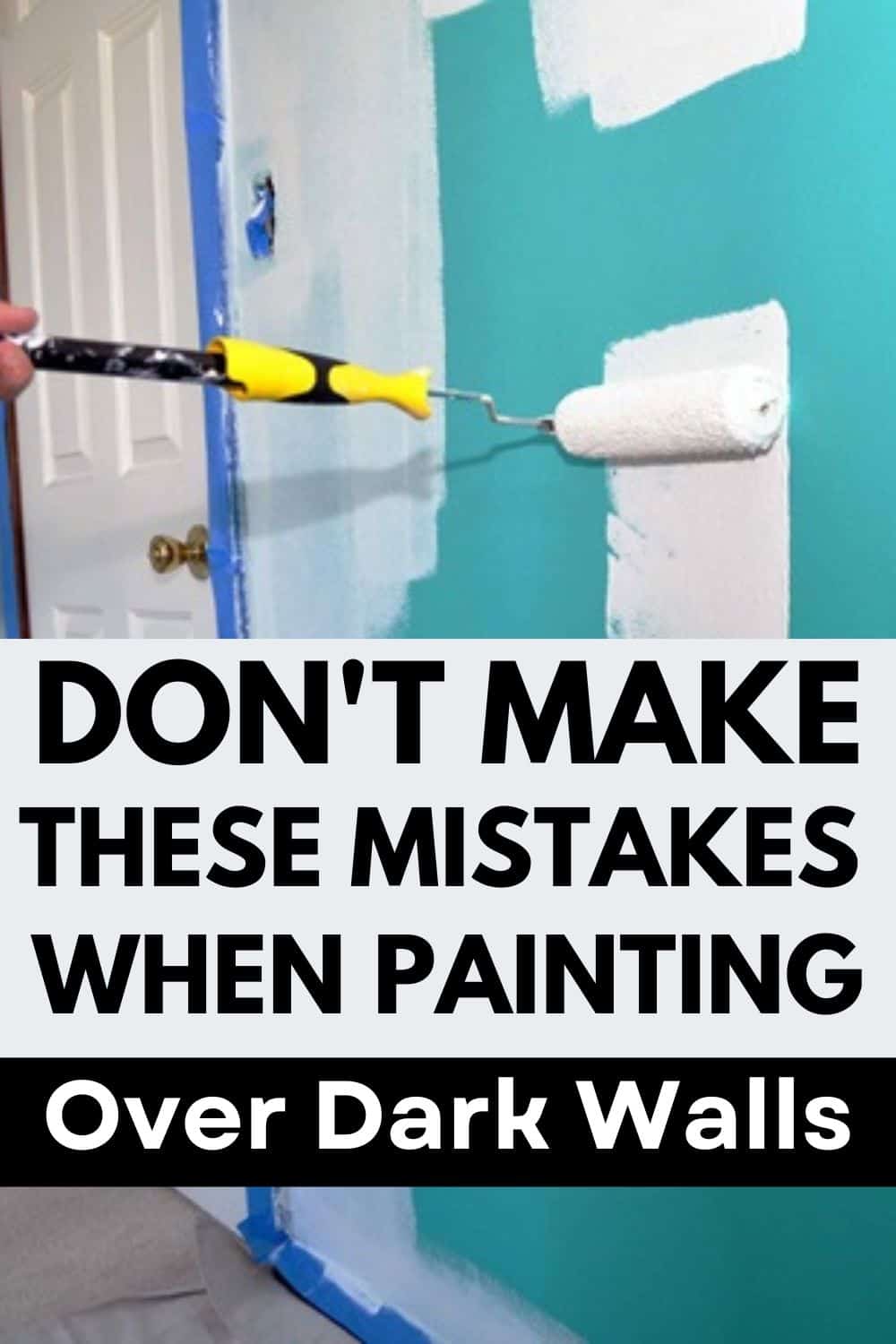 Painting Over Dark Walls - 5 Tips for Success - West Magnolia Charm