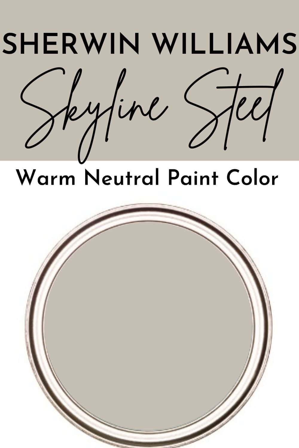 Skyline Steel Sherwin Williams