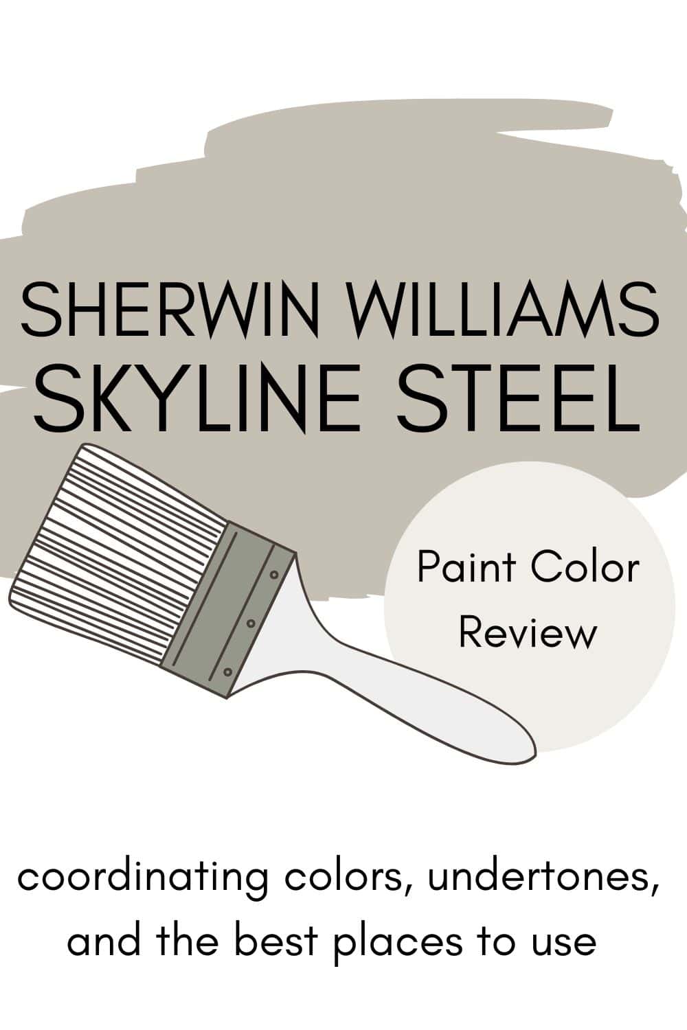 Sherwin Williams Skyline Steel SW 1015 A Full, No-Nonsense Paint Color ...