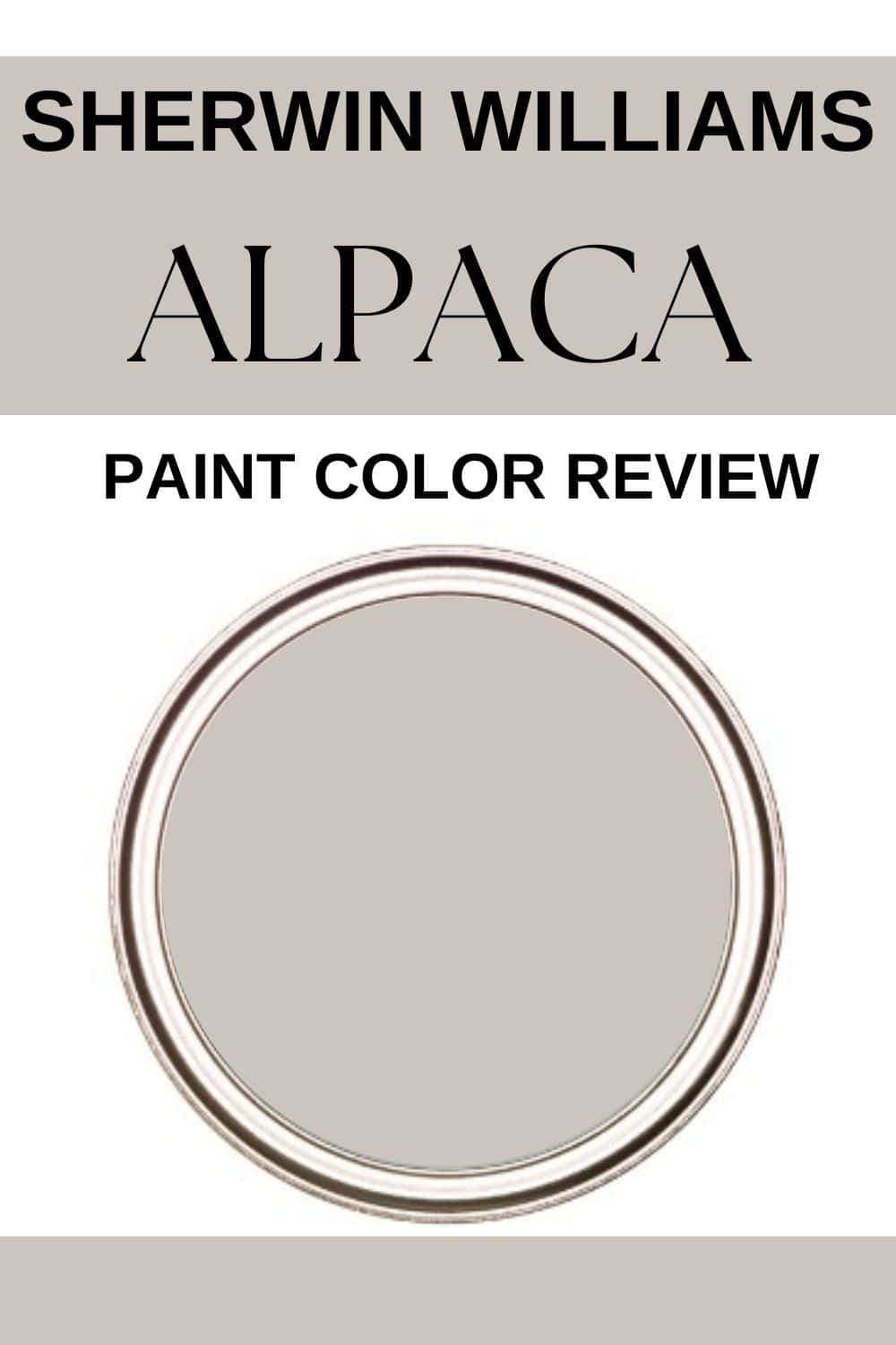 Sherwin Williams Alpaca- My Honest Take on This Warm Gray Greige ...