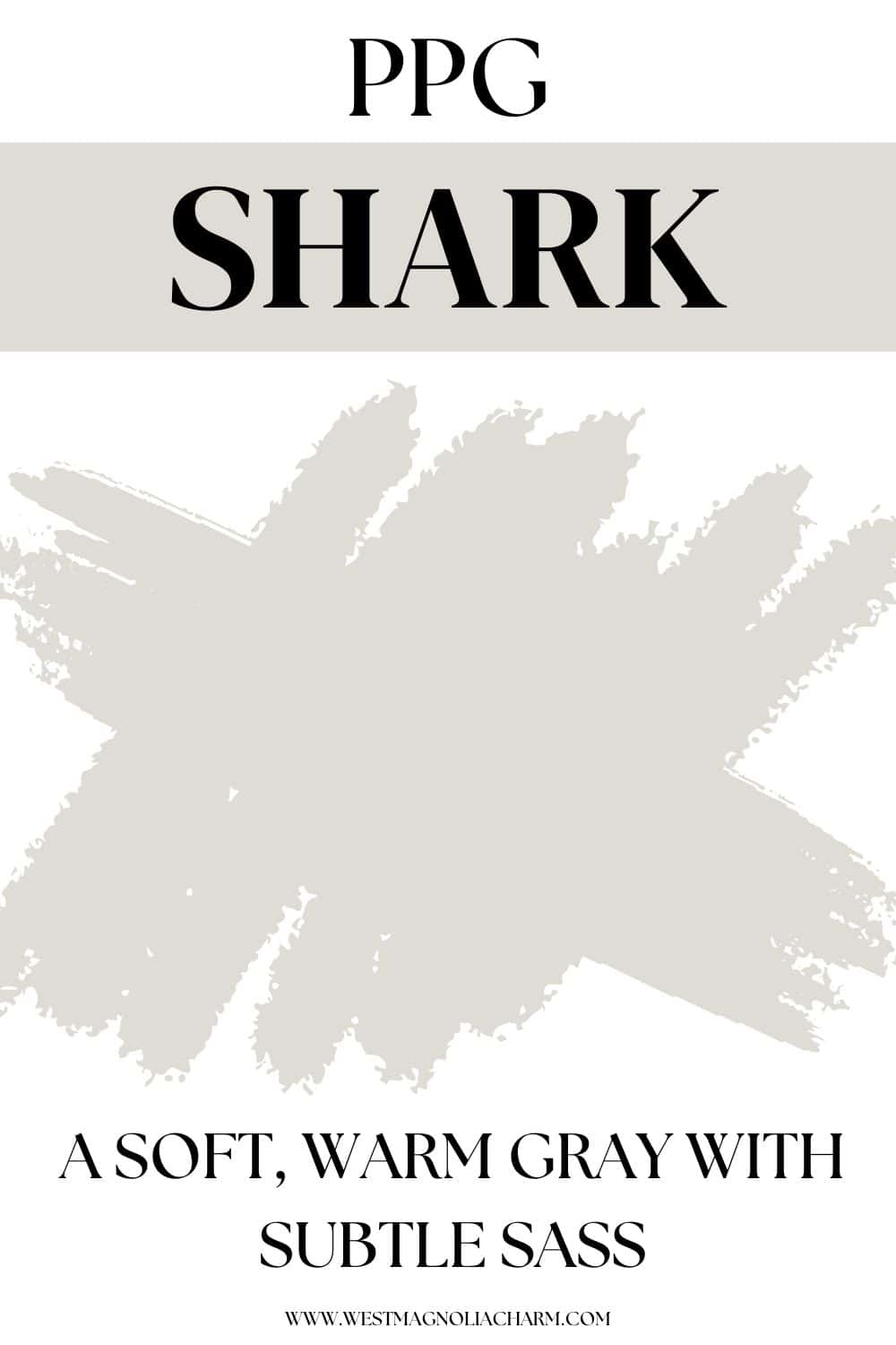 Shark PPG1006-2 Paint Color Review - A Warm Gray with Subtle Sass ...
