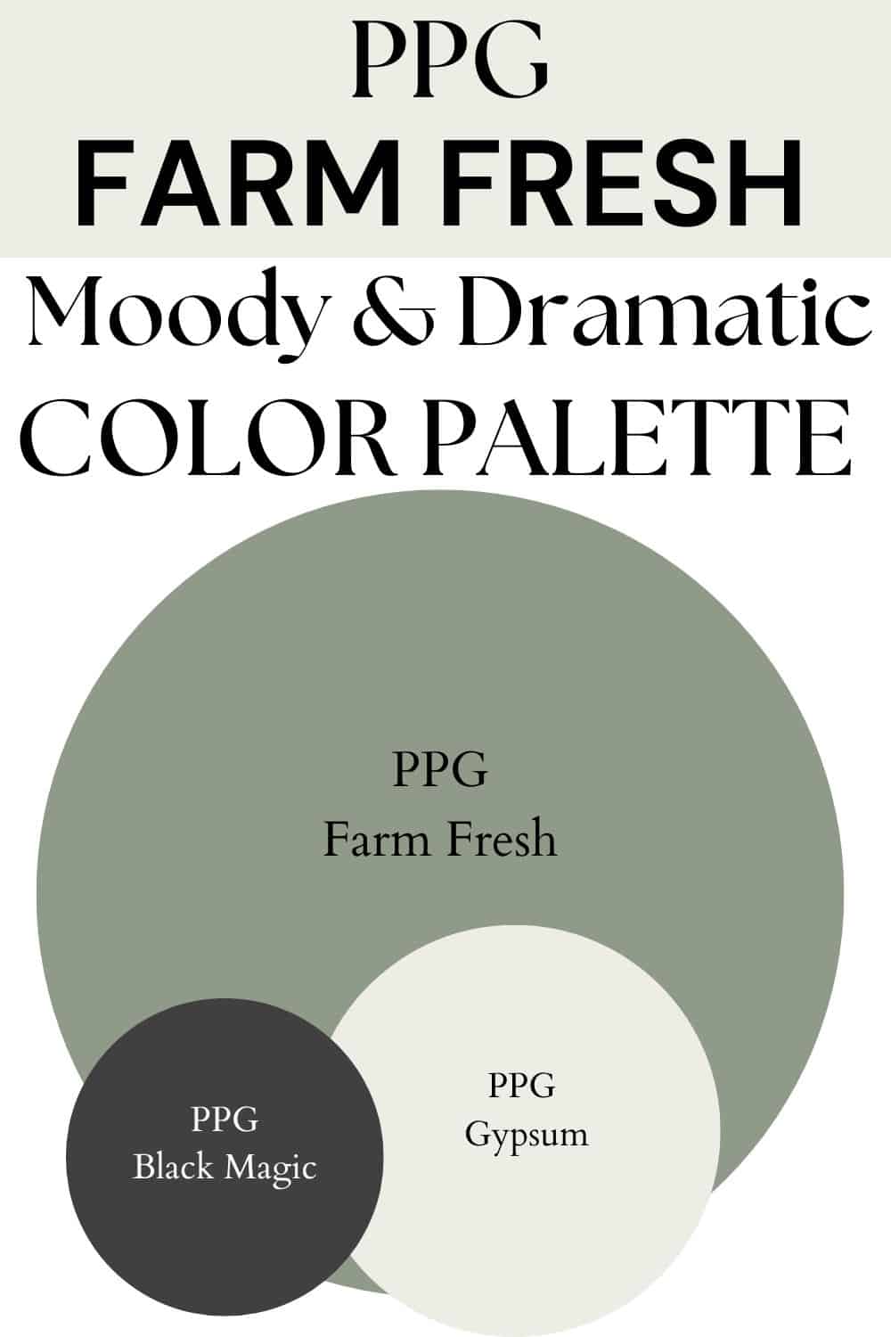Farm Fresh PPG1129-5 - The Perfect Saturated Green - West Magnolia Charm