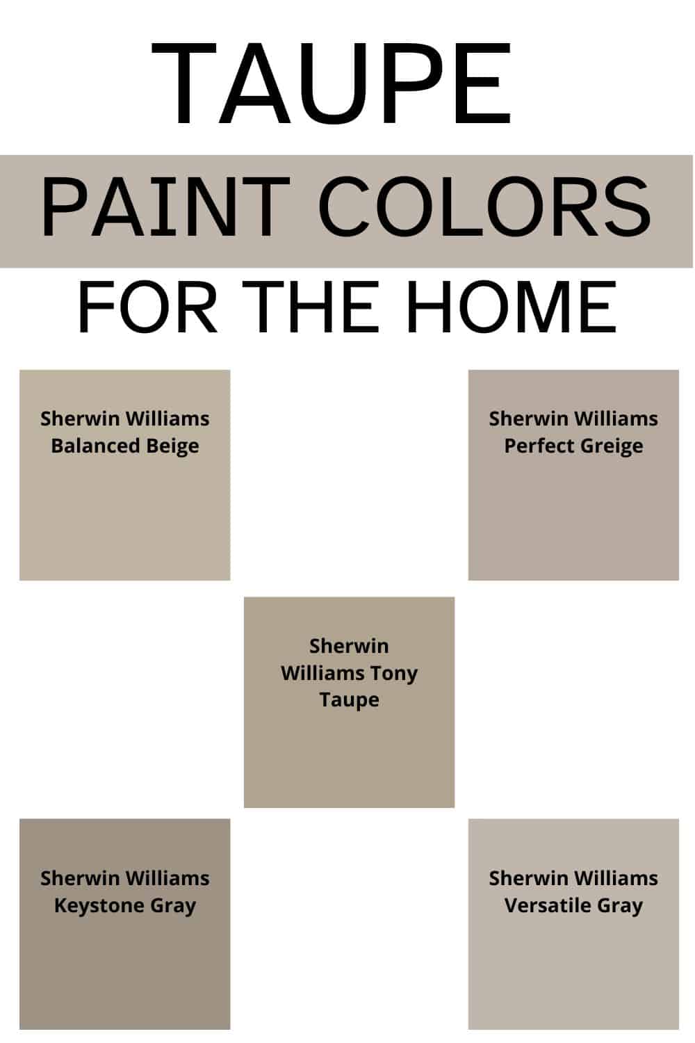 Sherwin Williams Taupe Paint Colors - westmagnoliacharm.com